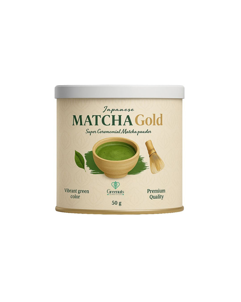 Matcha Gold ماتشا جولد ٥٠ جم – Greenuts healthyfood